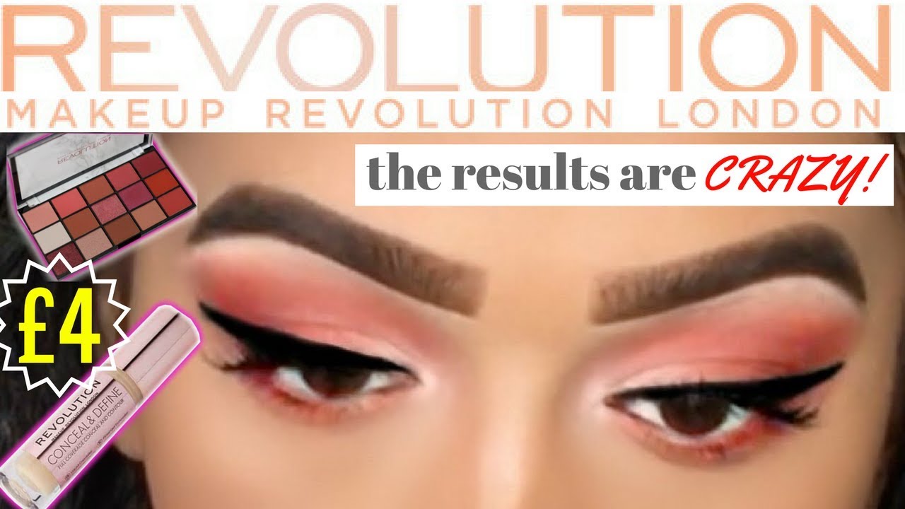 TESTING MAKEUP REVOLUTION - £4 CONCEALER & PALETTE | ROXY DANCER - YouTube