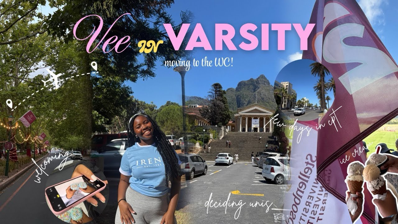 Vee In Varsity Ep.1 | moving to the WC, deciding between unis ...
