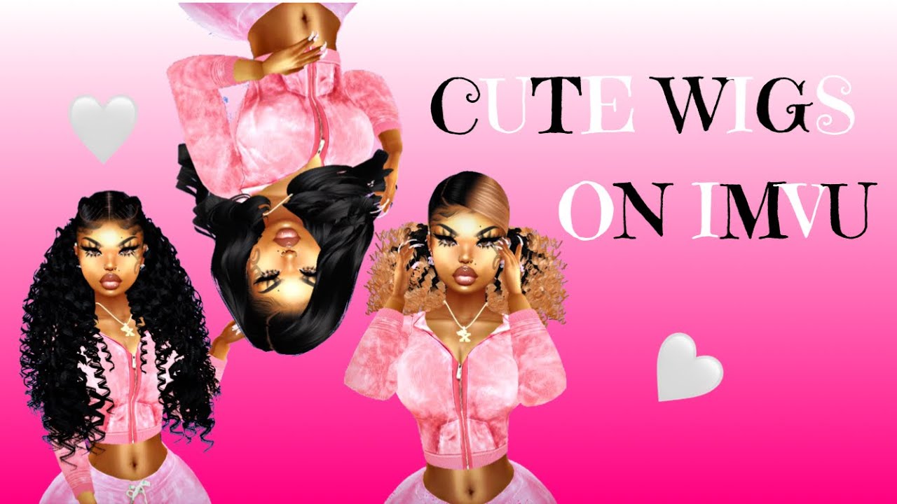 10 CUTE IMVU WIGS💕 - YouTube