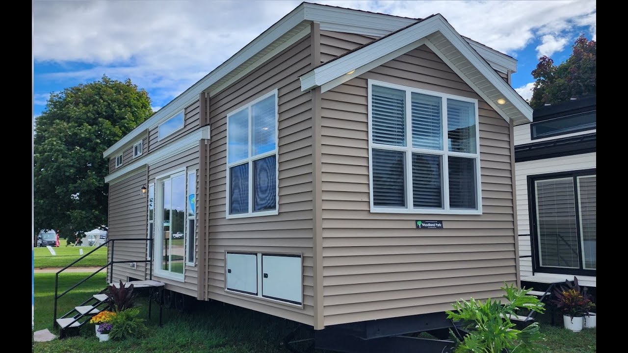 NEWEST TINY HOME WITH A BASEMENT! THE VAULT MODEL! - YouTube