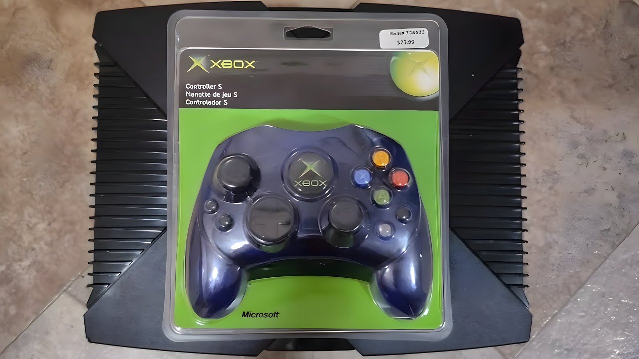 Unboxing Original Xbox Controller K86-S | Mint Condition! #xbox #retro ...