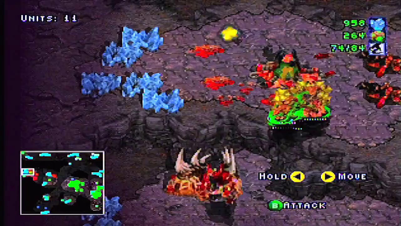 StarCraft 64 1vs3 in Melee with Zerg. 5 Pool Rush & 17 Muta Magic box ...