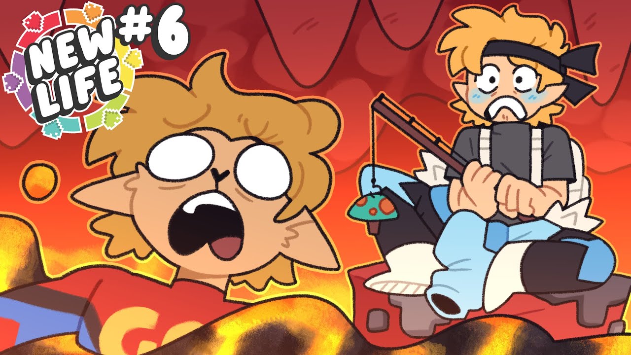 I'M GOING TO MELT IN HERE!! - Minecraft New Life SMP #6 - YouTube