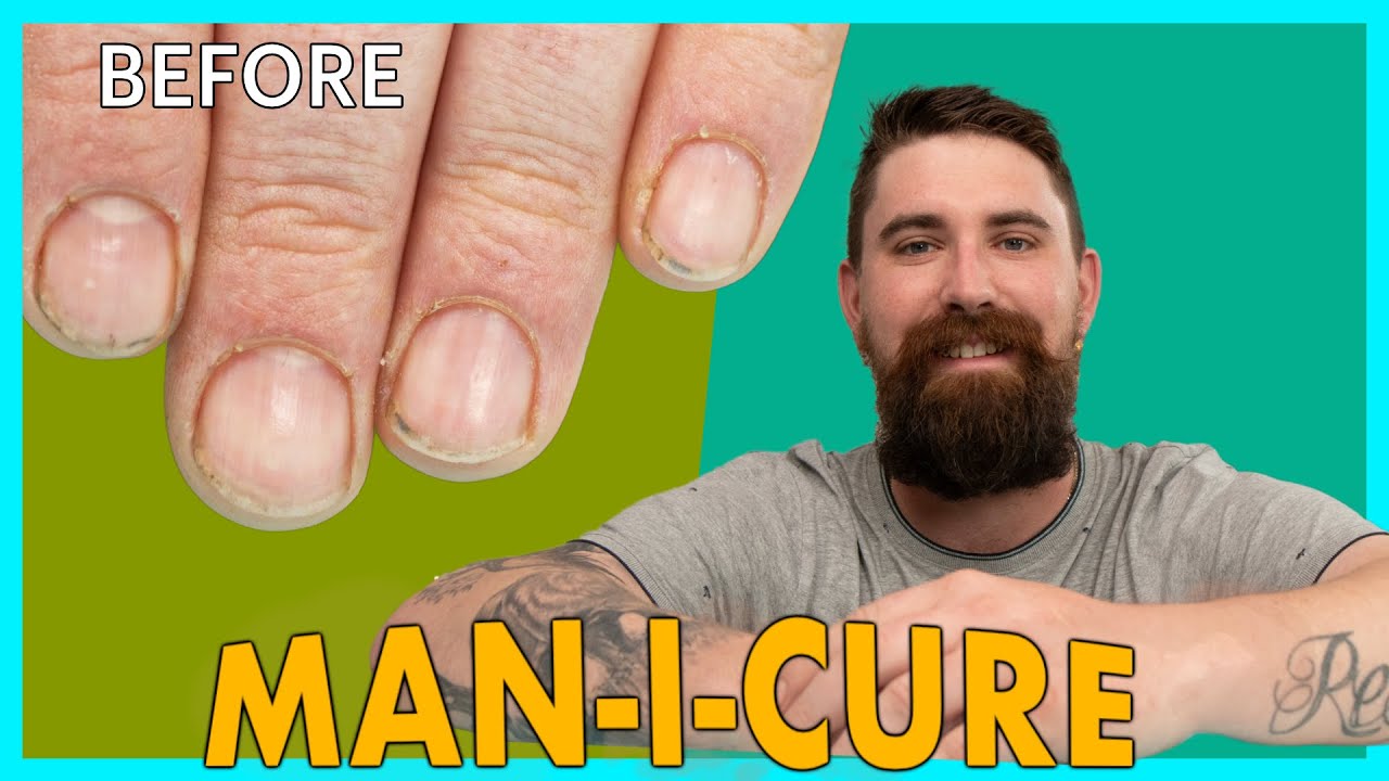 No More Grubby Hands: Easy DIY Men’s Manicure - YouTube