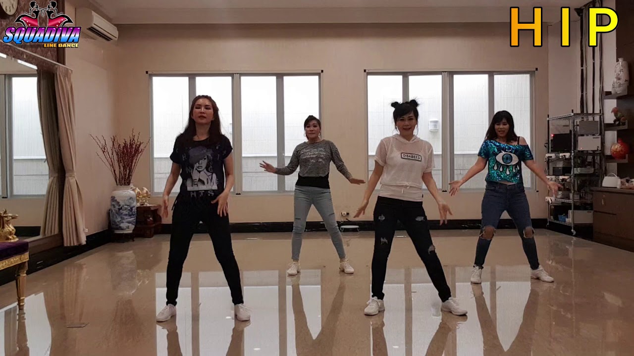 HIP - Line Dance - YouTube