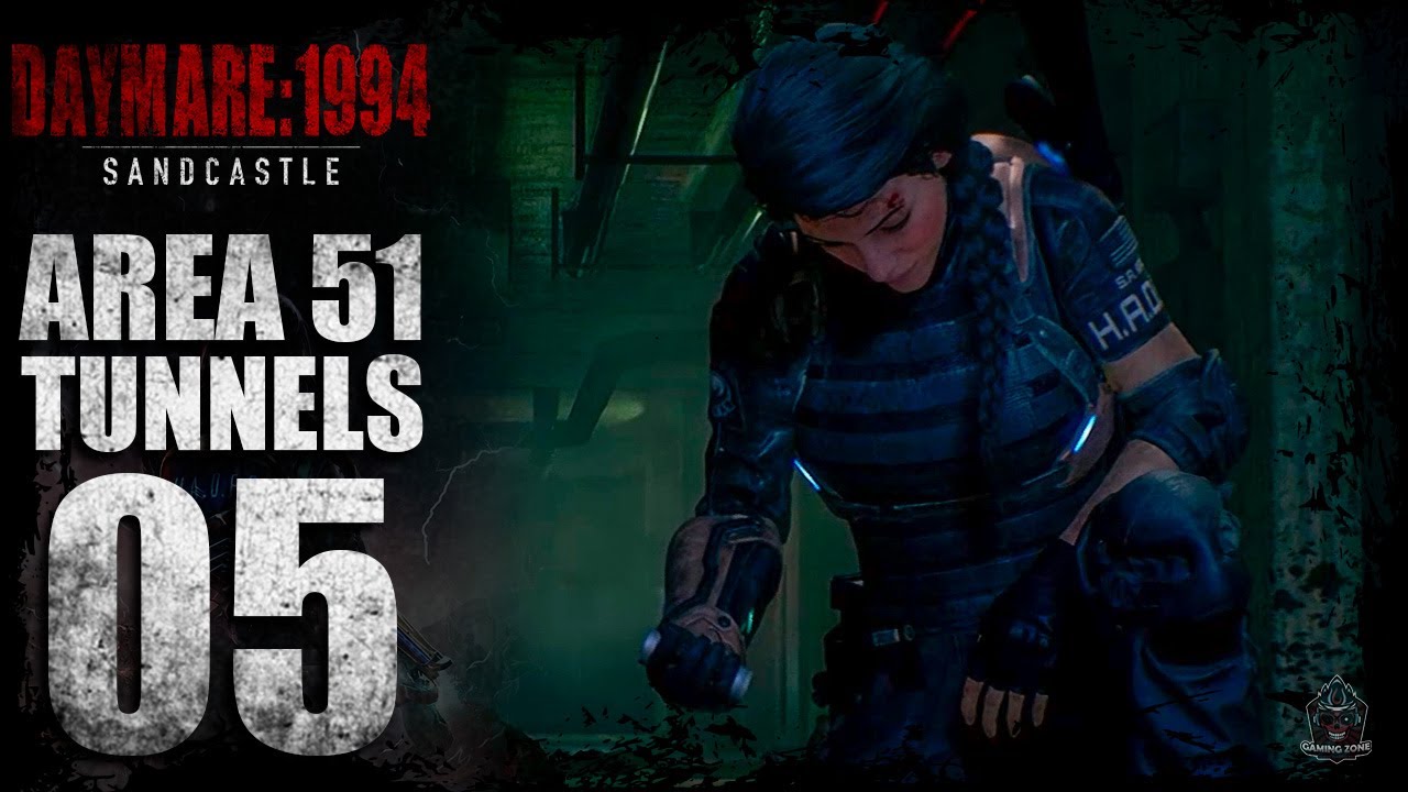 Daymare 1994 Sandcastle Gameplay Part 5 Area 51 Tunnels - YouTube