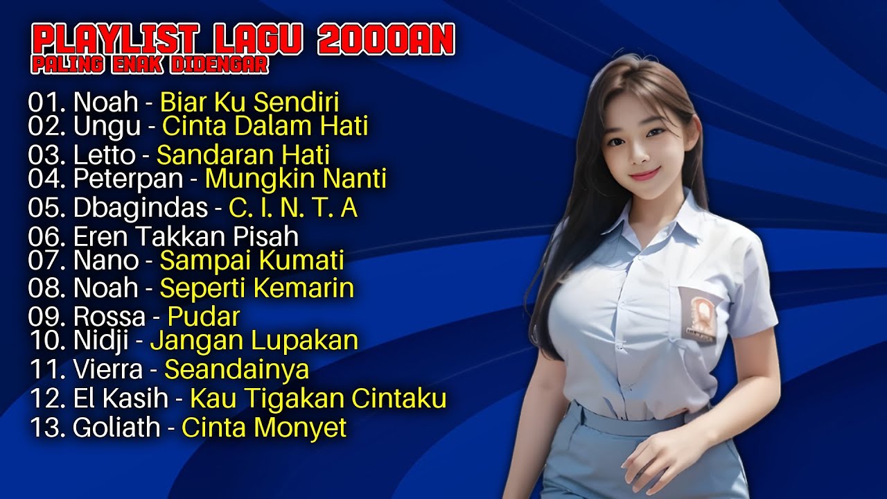 Playlist Lagu 2000an Paling Enak Didengar | Nidji | Dbagindas - YouTube