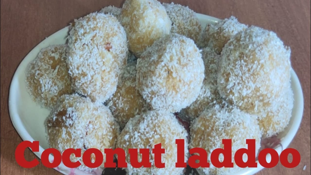 Coconut Laddoo | नारियल और गुड़ की मिठाई | Coconut and Gud Laddoo ...
