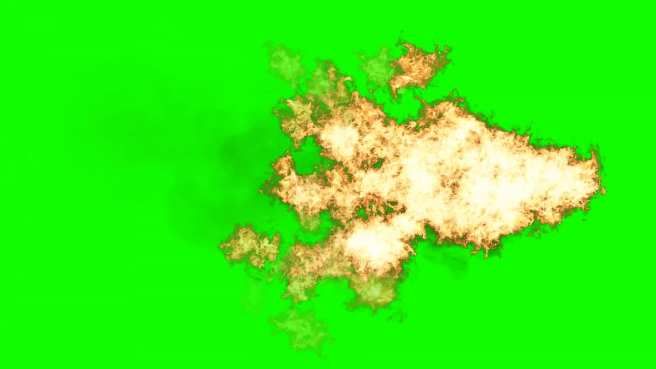 4K Green Screen Free - FIRE AND SMOKE LOGO REVEAL - YouTube