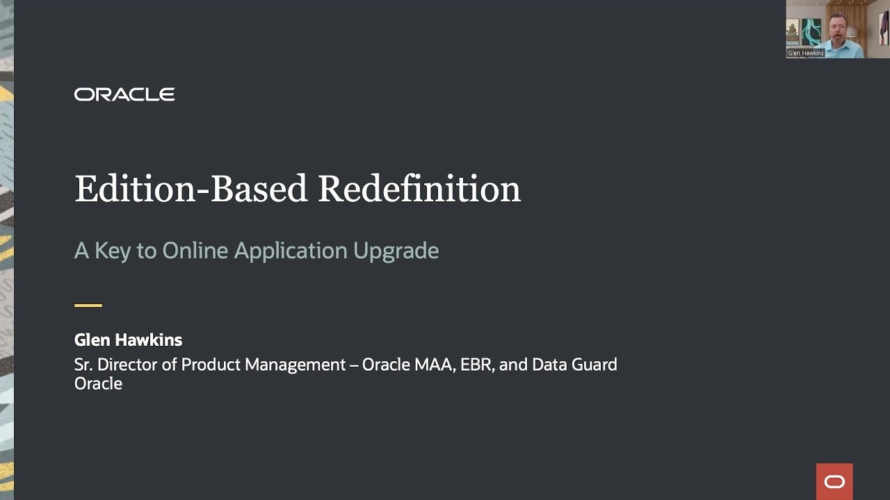 Zero-downtime application upgrades with Edition-Based Redefinition (EBR) - YouTube