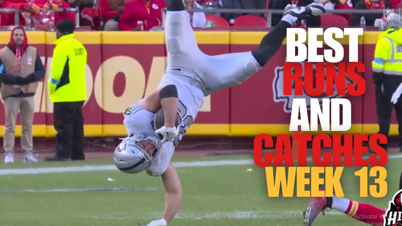 NFL Week 13: The Best Runs & Catches in One Epic Video! - YouTube