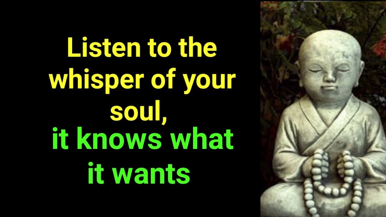 🎧Listen To The Whisper Of Your Soul🎧Motivational Positive Wisdom Quotes ...