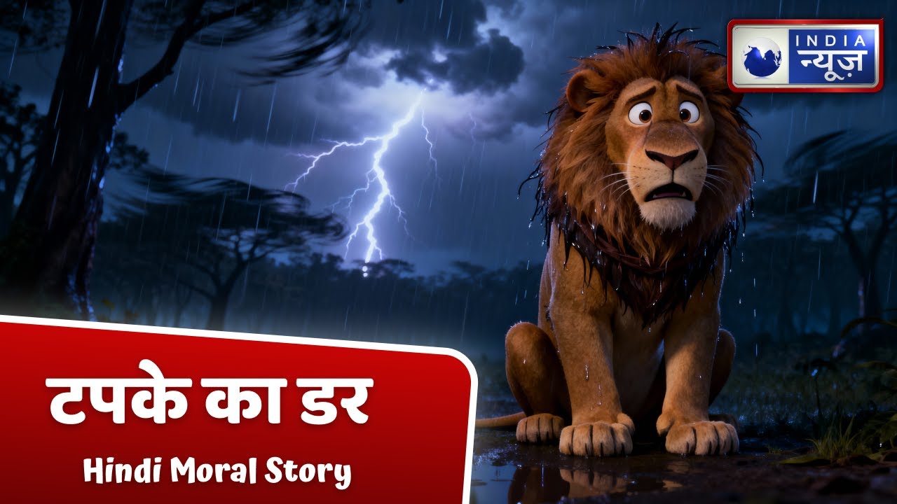 Tapke Ka Darr | टपके का डर | Fear Of Dripping | Moral Kids Stories ...