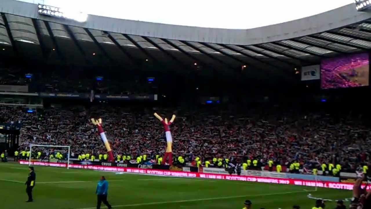 Hearts fans singing the Hearts song Hampden 19th May 2012 - YouTube