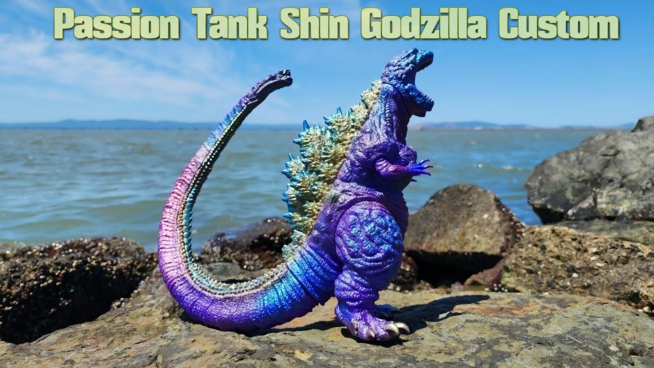 Passion Tank Shin Godzilla "Enjoy All Monsters" Custom Figure Review ...