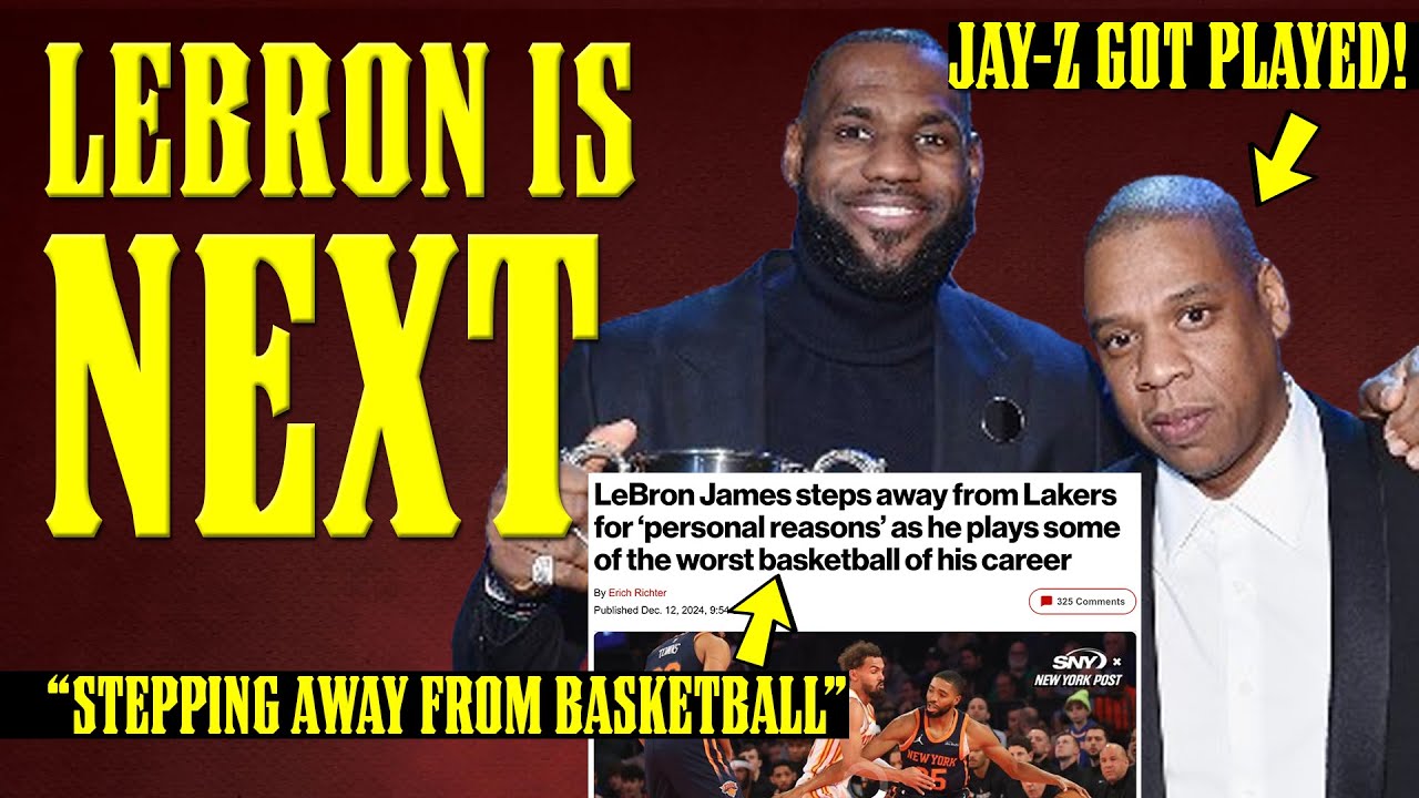 Lebron James "STEPPING AWAY from NBA" as JAY-Z & DIDDY Cases CLOSE IN ...