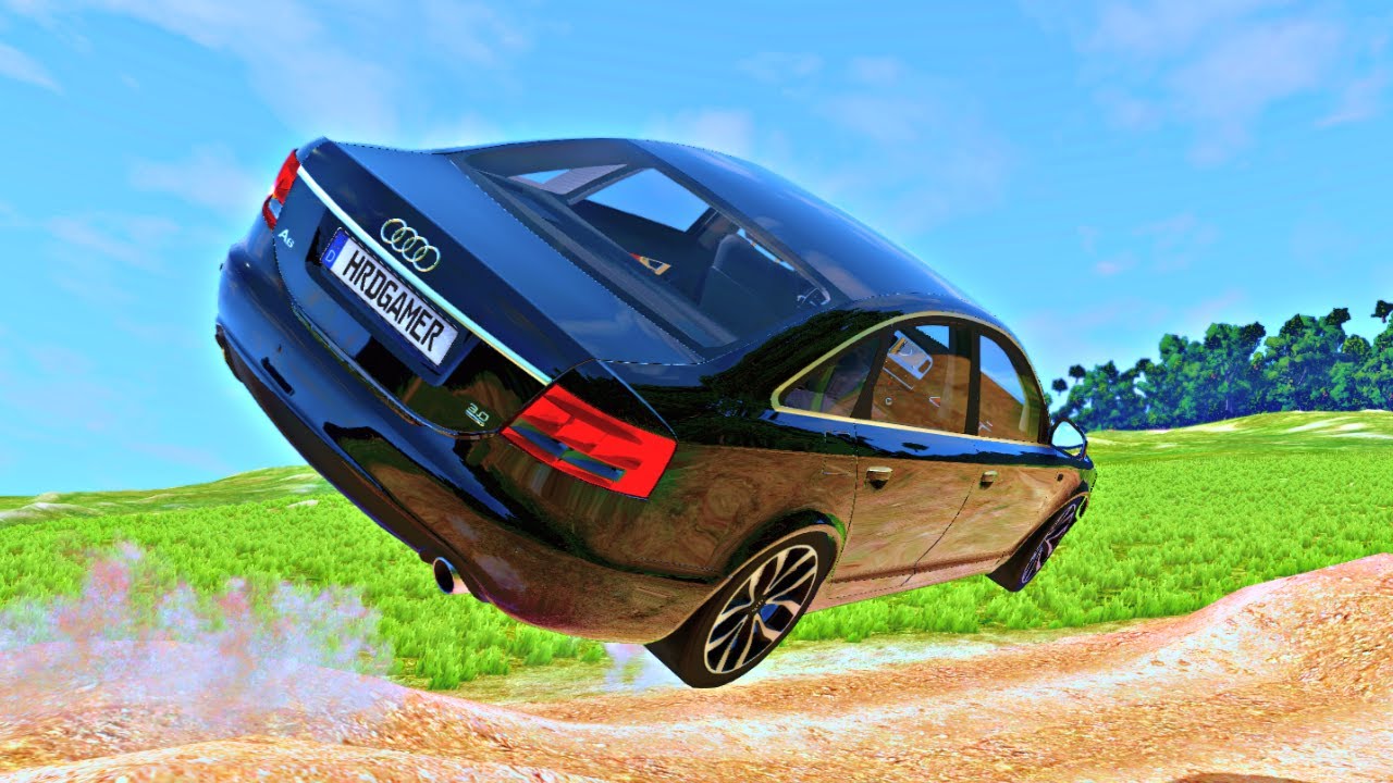 Satisfying Rollover Crashes #2 | Beamng Drive | Super Cars - YouTube