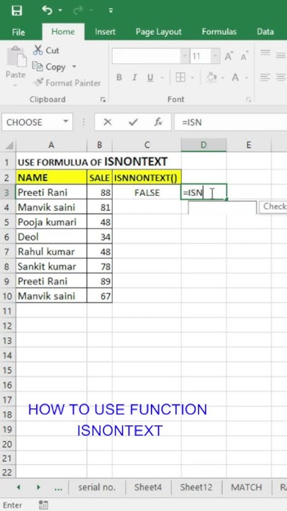 Isnontext Function 💯🔥 Shorts Youtube