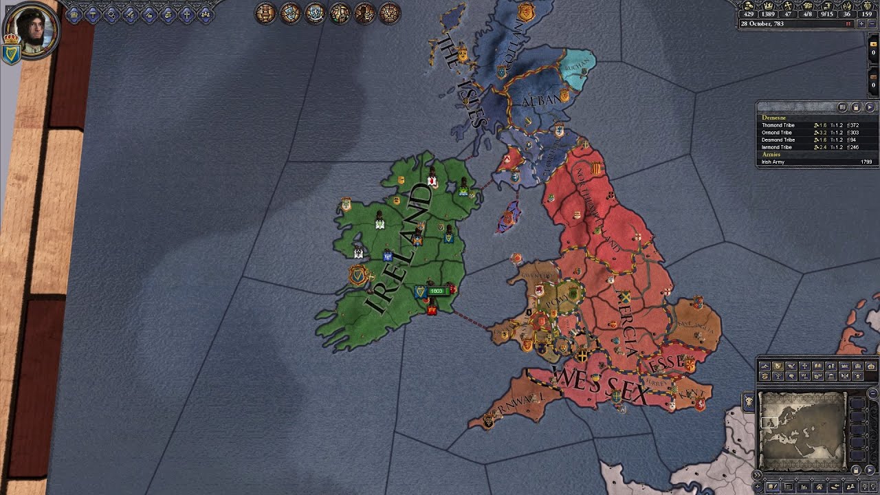 1.Crusader Kings 2 Beginners Guid to Ireland 2019 - YouTube