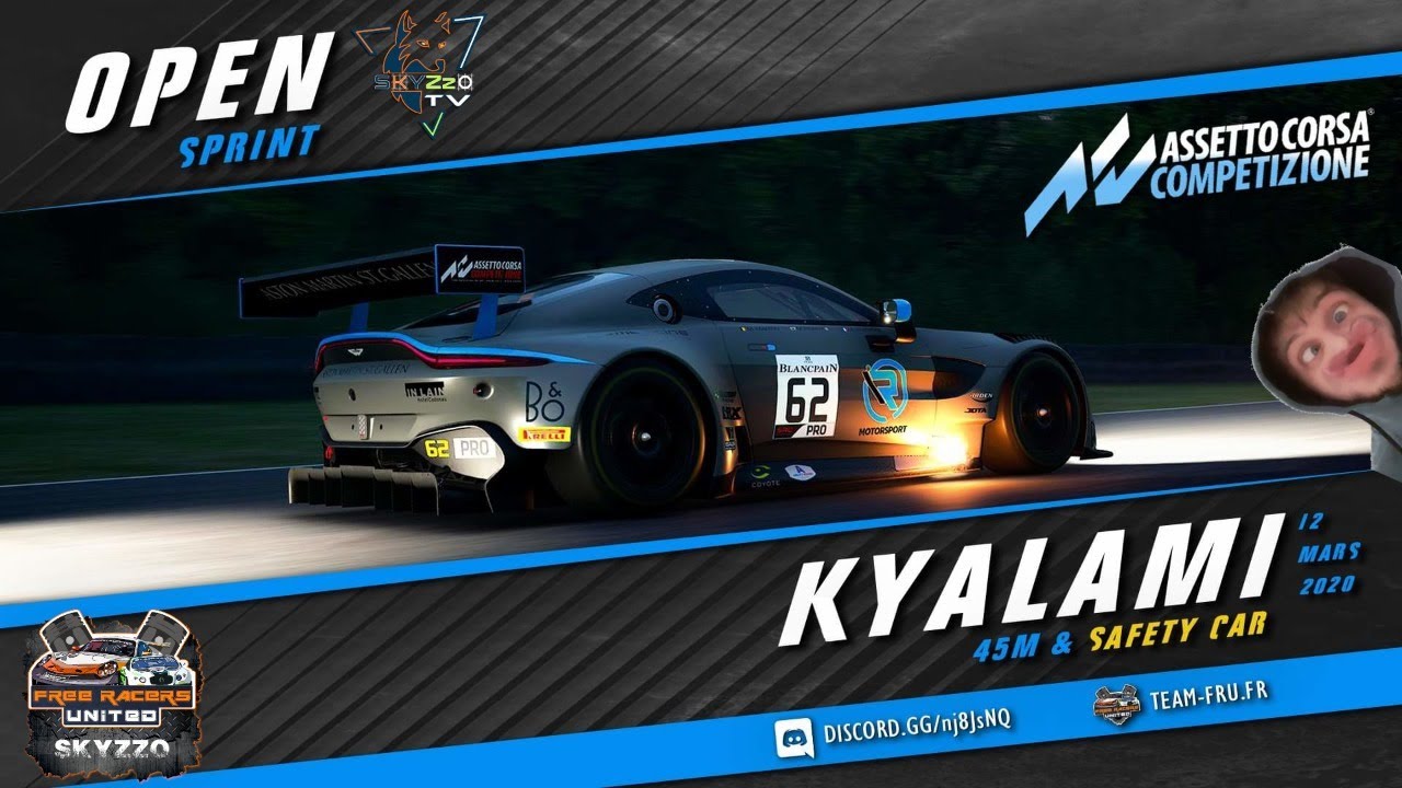 SPRINT KYALAMI / [FRU] FREE RACERS UNITED / OPEN - YouTube