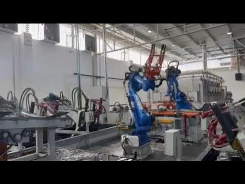 Automatic heat treatment line 2024 - YouTube