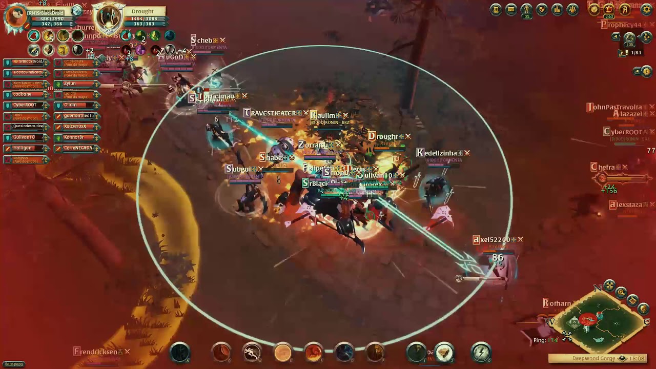 RONIN - BRZ / Season 9 + Reset Day (Albion Online) - YouTube