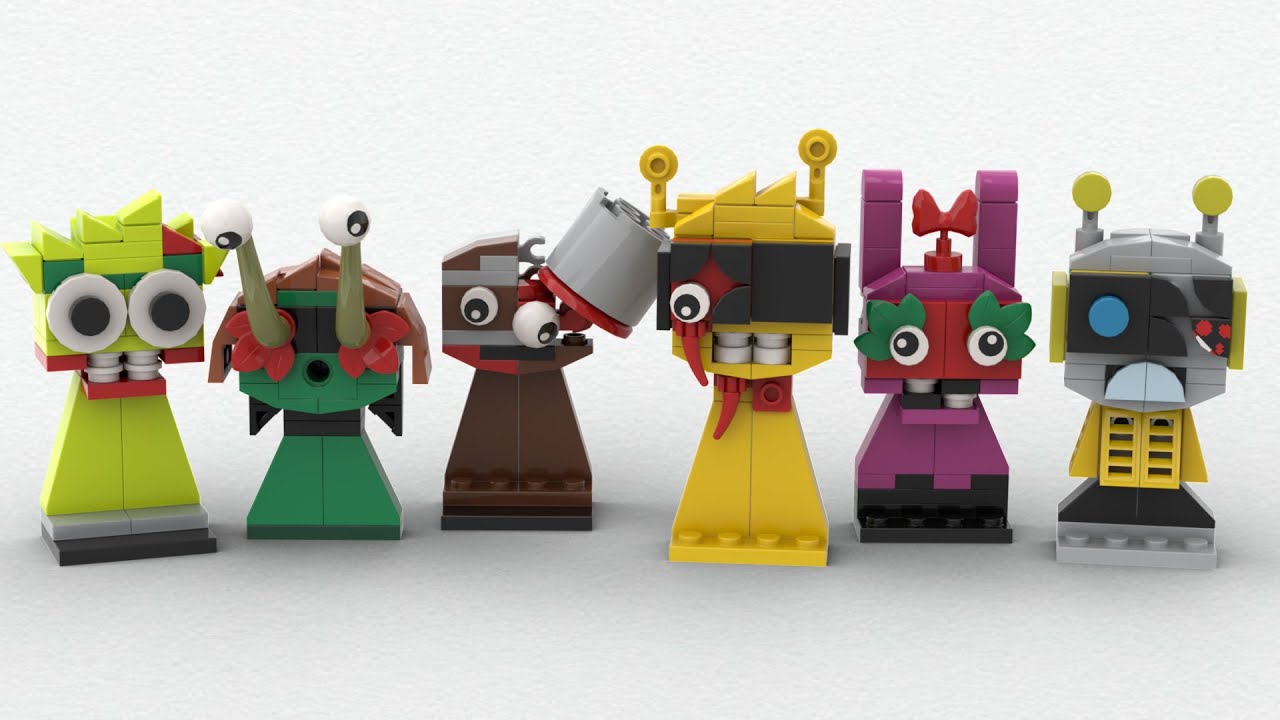 LEGO Horror Sprunki Incredibox Building Phase 3 - YouTube
