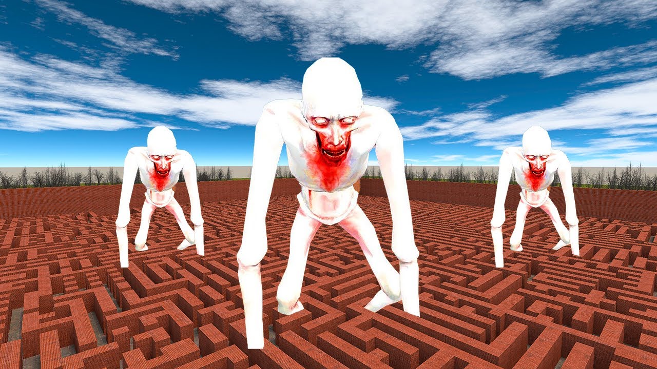 SCP-096 IN THE LABYRINTH DESTROY EVERYTHING IN ITS PATH in Garry's Mod ...