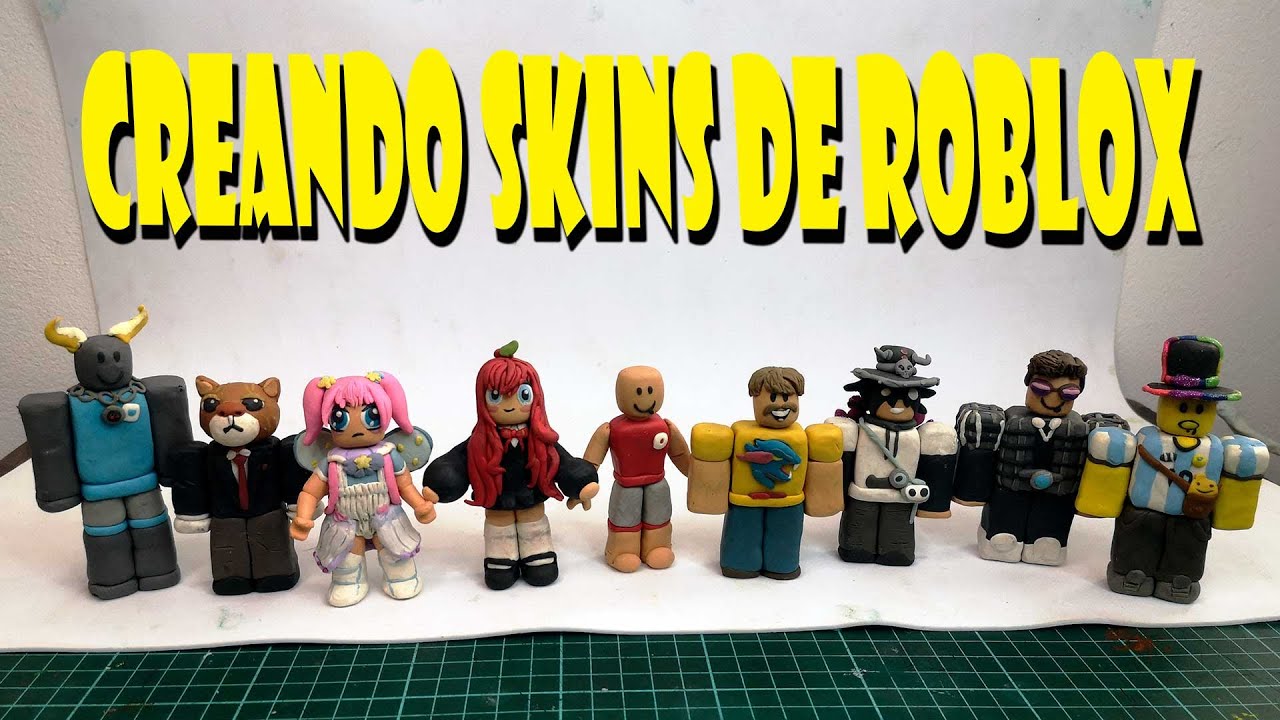 COMO HACER FIGURAS SKIN DE ROBLOX | TUTORIAL PLASTILINA parte 3 - YouTube