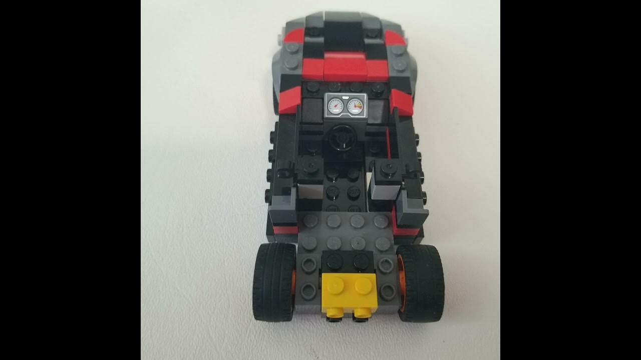 easy custom lego sports car for racing full build - YouTube