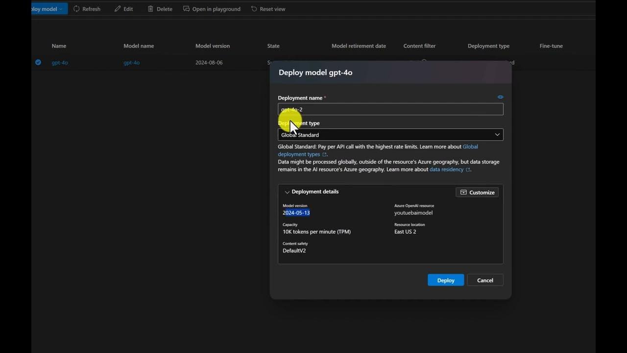 Azure OpenAI Model Implementing JSON Schema for Structured Outputs [Urdu/Hindi] - YouTube
