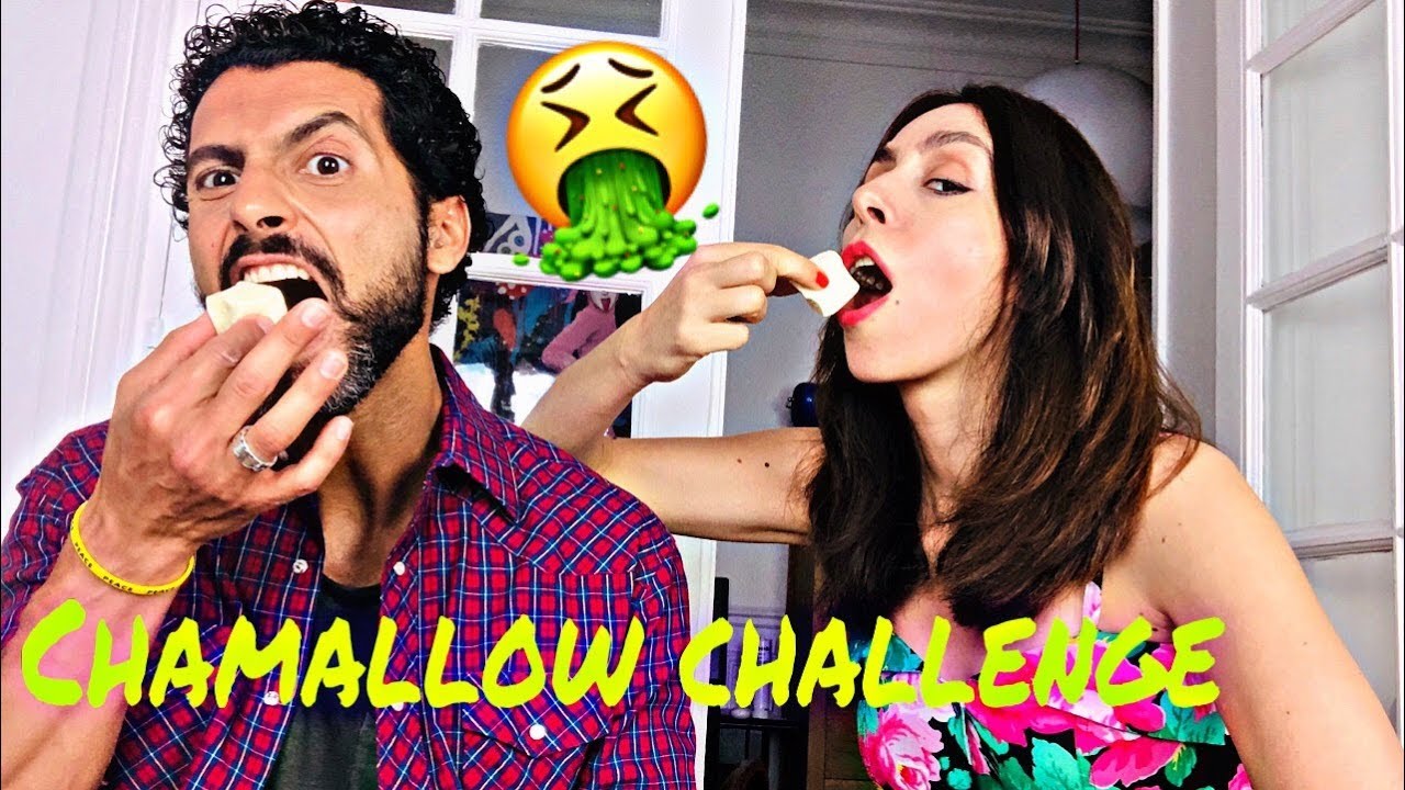 CHAMALLOW CHALLENGE😂 - YouTube