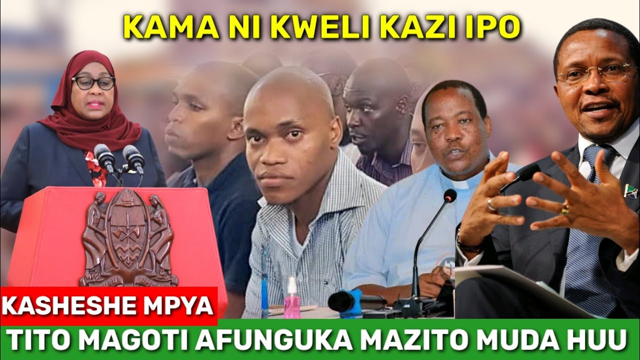 MWANAHARAKATI WA HAKI ZA BINADAMU TITO MAGOTI AIBUKA NA MAZITO SAKATA ...