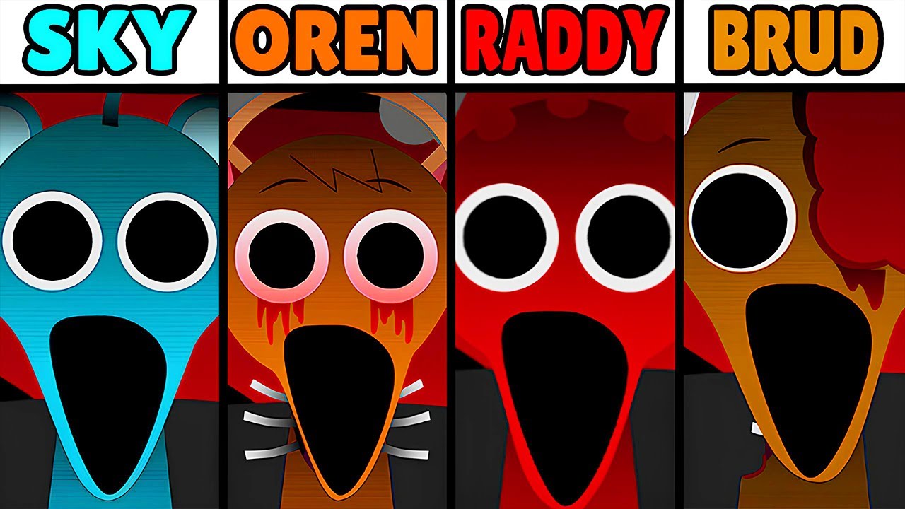 Incredibox But All Sprunki Phase 1 (Oren) Vs Phase 2 (Sky) Vs Phase 3 ...