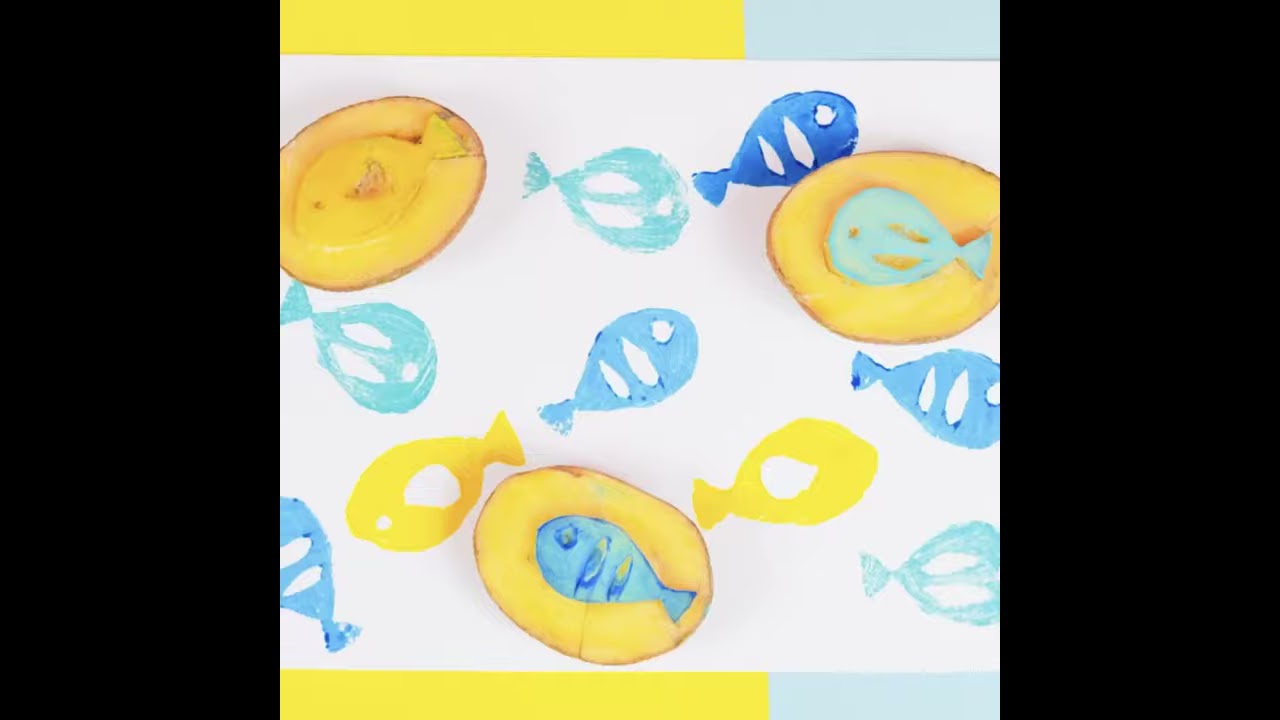 Potato Fish Stamp - YouTube