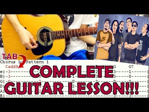 Harana - Parokya Ni Edgar(Complete Guitar Lesson/Cover)with Chords and ...