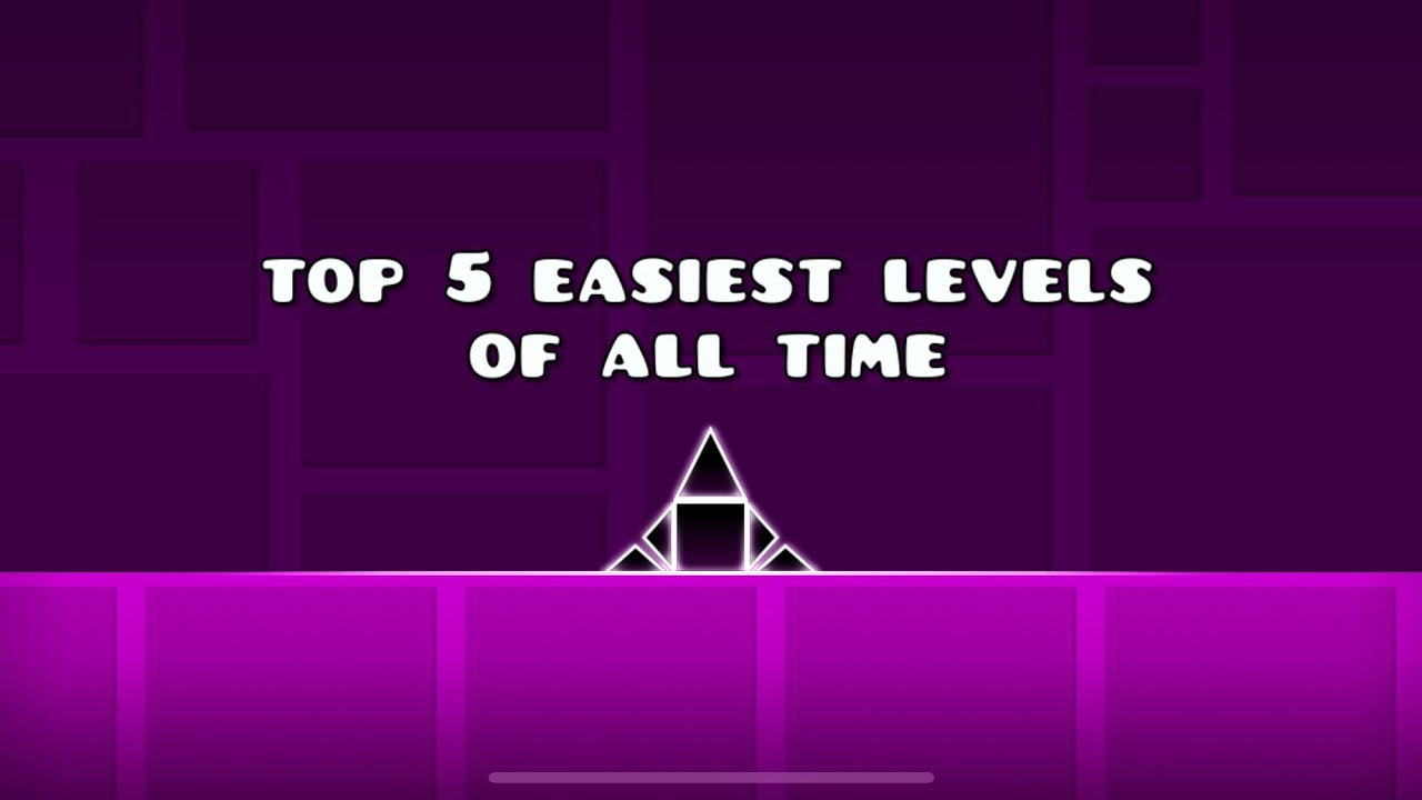 Top 5 easiest levels of all time - YouTube