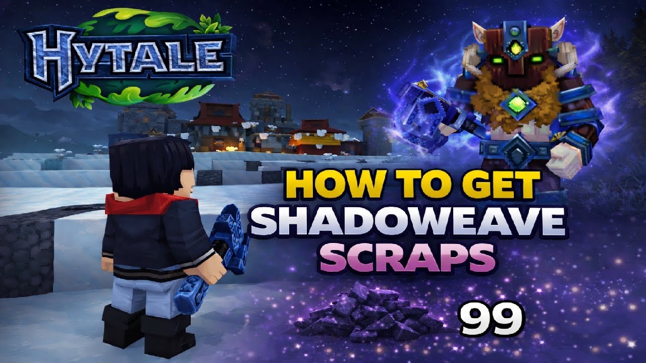 Where to Get Shadoweave Scraps in Hytale (Easy Guide) - YouTube
