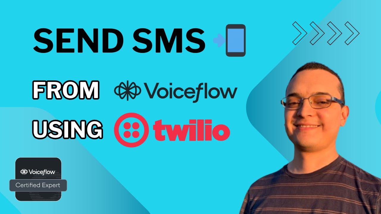 Send SMS from your Voiceflow Agent with this Twilio integration | Voiceflow Function - YouTube