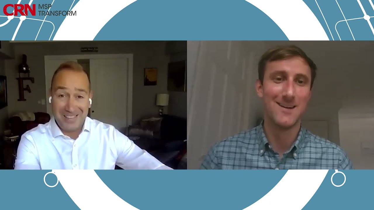 CRN UK Interview - #MSPTransform Rich Falcone & Josh Budd - YouTube