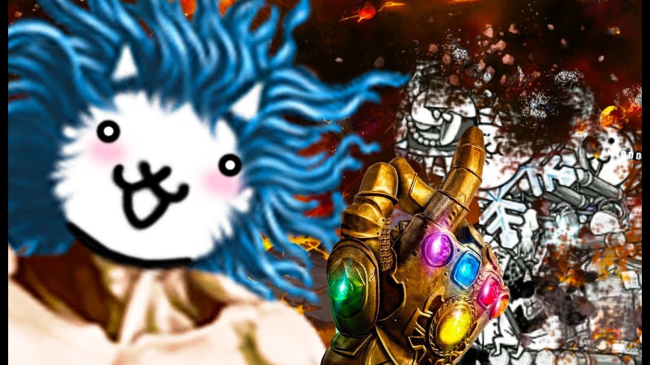 IF CAT GOD HAD AN INFINITY GAUNTLET | Battle Cats - YouTube