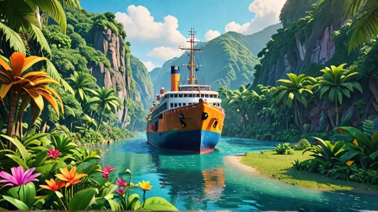 Panama Canal Animation - YouTube