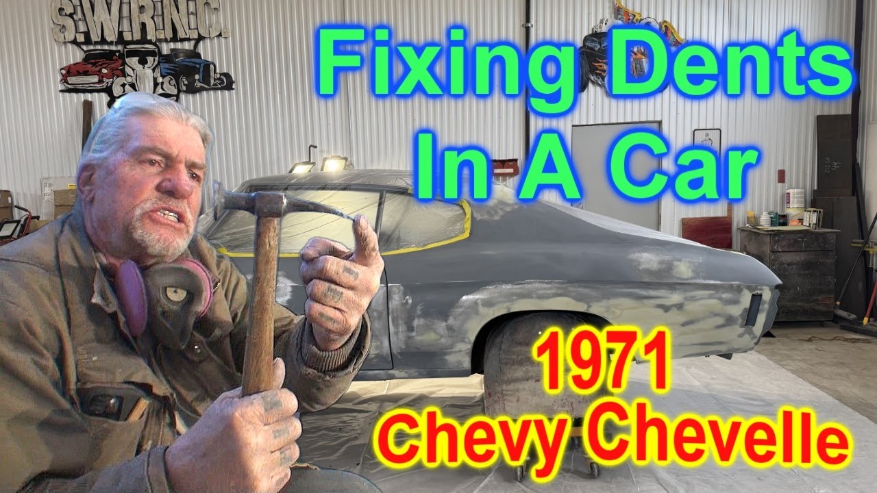 1971 Chevy SS Chevelle - Muscle Car Restoration - Major Dent Repair ...