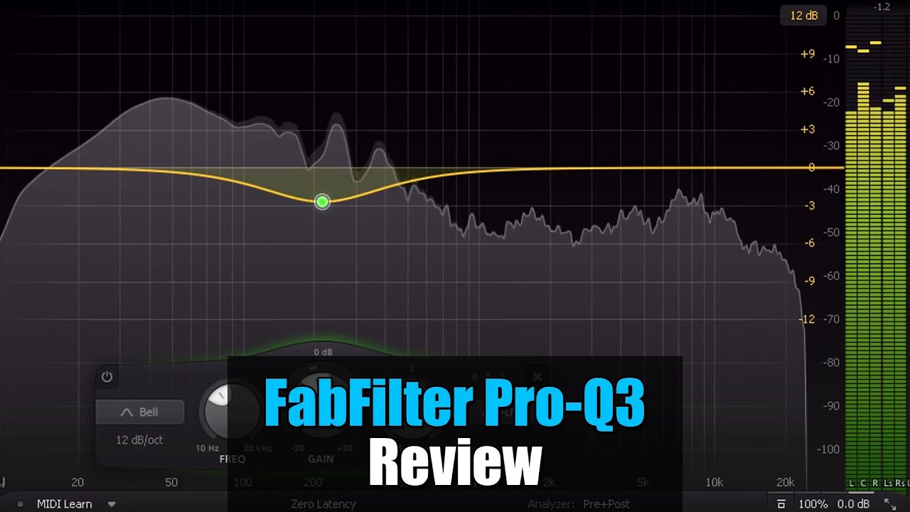 FabFilter Pro Q3 Review | MusicLibraryReport.com - YouTube