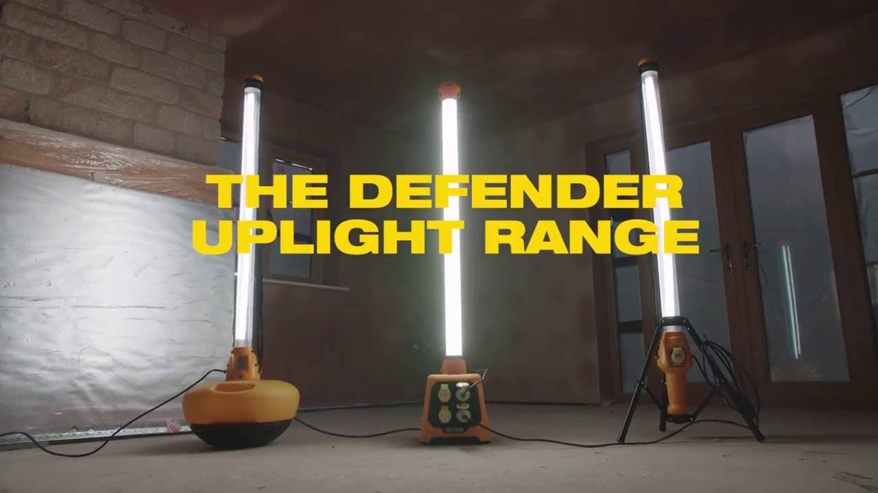 Defender Uplight Task Light Range - YouTube