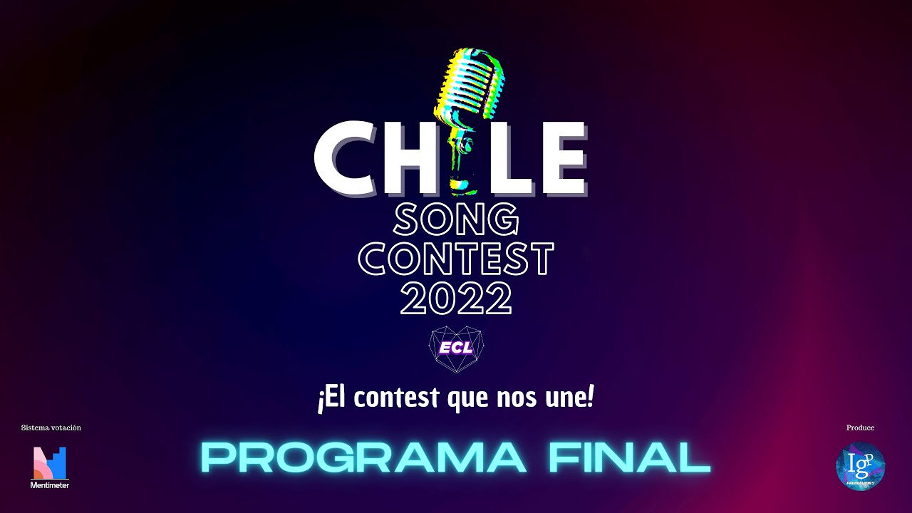 CHILE SONG CONTEST 2022 - PROGRAMA FINAL DE RESULTADOS - YouTube
