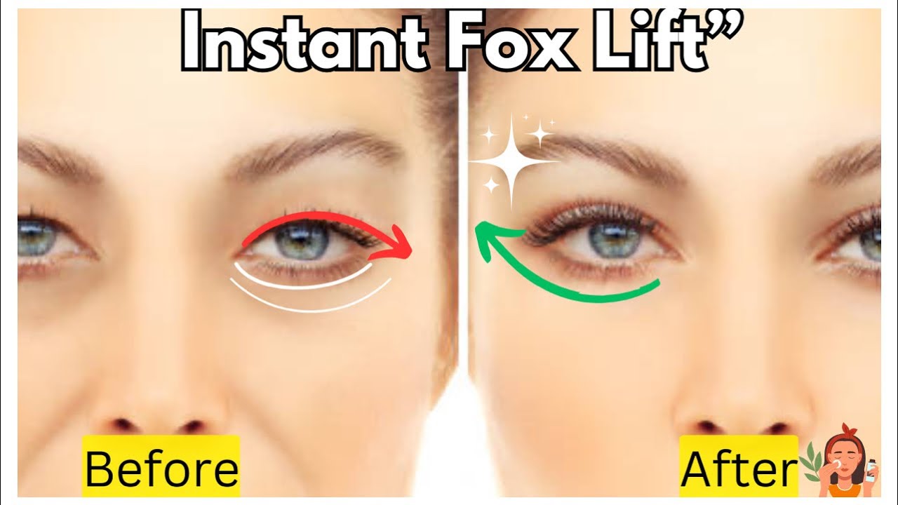 Achieve the Perfect Fox Eye Look with This Simple Massage - YouTube