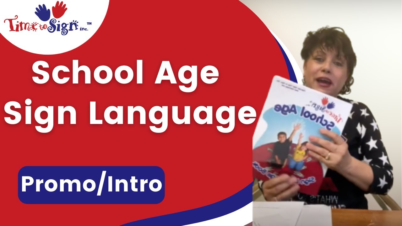 School Age Sign Language Book Promo - YouTube