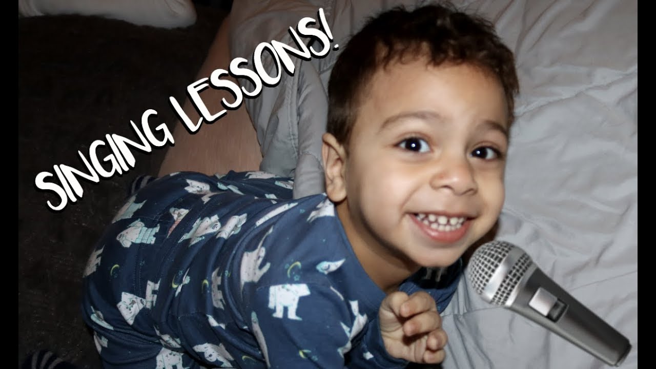 BABY SINGING LESSONS ?!? - YouTube