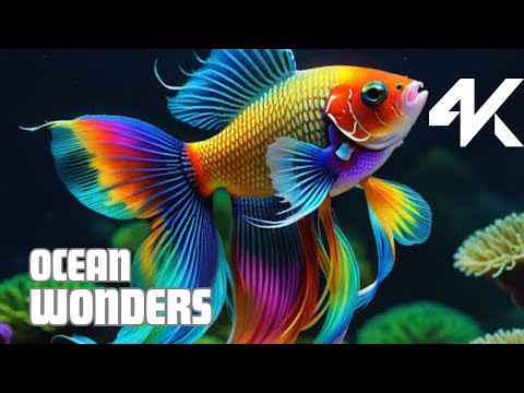 Sea Animals Compilation With Relaxing Music | 4K Sea Animal Videos